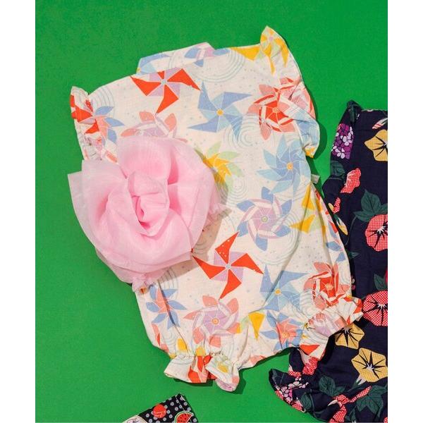 ZOZO問い合わせ番号:105589276ショップ:F.O.Online Store，エフオーオンラインストアブランド:BREEZE，ブリーズ商品名:GIRLS甚平ロンパスカテゴリ:水着/着物・浴衣>浴衣ブランド品番:J375946素...
