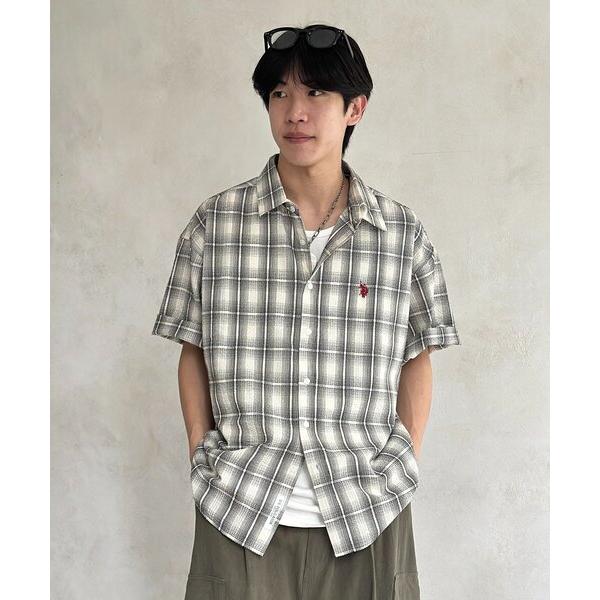 『タイムセール実施中』ZOZO問い合わせ番号:105589438ショップ:CPCM，シーピーシーエムブランド:U.S. POLO ASSN.，ユーエスポロアッスン，CPCM，シーピーシーエム商品名:【U.S. POLO ASSN.】シアサッ...