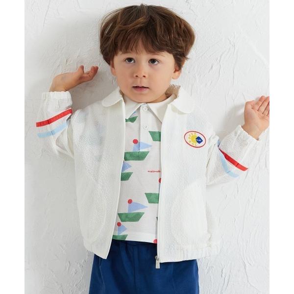 ZOZO問い合わせ番号:105589882ショップ:moimoln，モイモルンブランド:moimoln，モイモルン商品名:サンシャインシアサッカーライトZIPブルゾンカテゴリ:ジャケット/アウター>ブルゾンブランド品番:M262JMB...