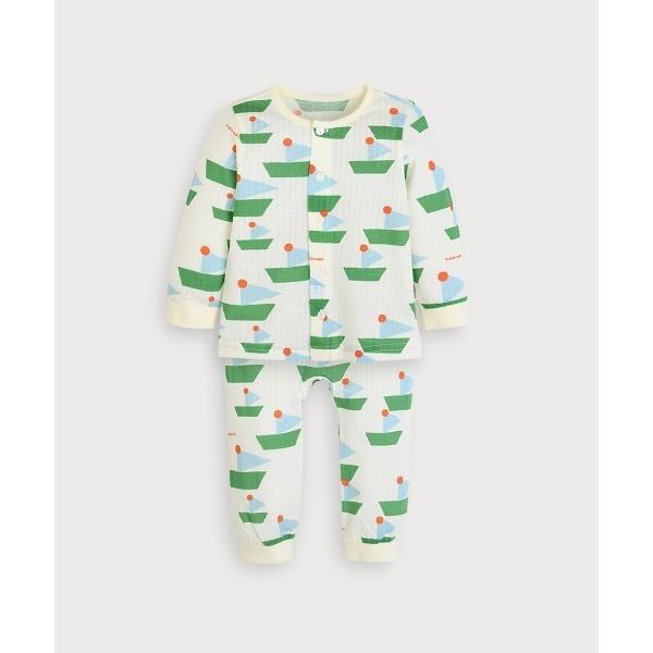 ZOZO問い合わせ番号:105589906ショップ:moimoln，モイモルンブランド:moimoln，モイモルン商品名:【ルームウェア】バブルボート長袖トップス＆ロングパンツカテゴリ:ルームウェア>ルームウェア/パジャマブランド品番...