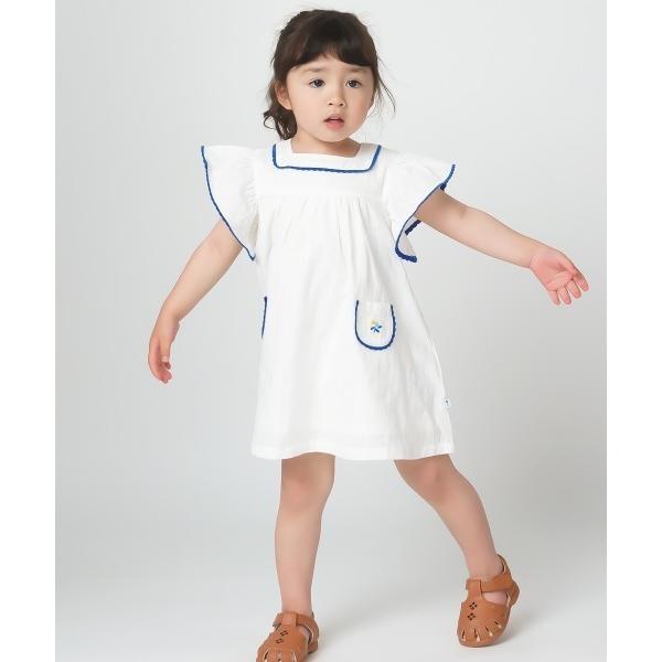 ZOZO問い合わせ番号:105589949ショップ:moimoln，モイモルンブランド:moimoln，モイモルン商品名:ブルーベリー半袖フリルワンピースカテゴリ:ワンピース/ドレス>ワンピースブランド品番:M262OPB06P素材:...