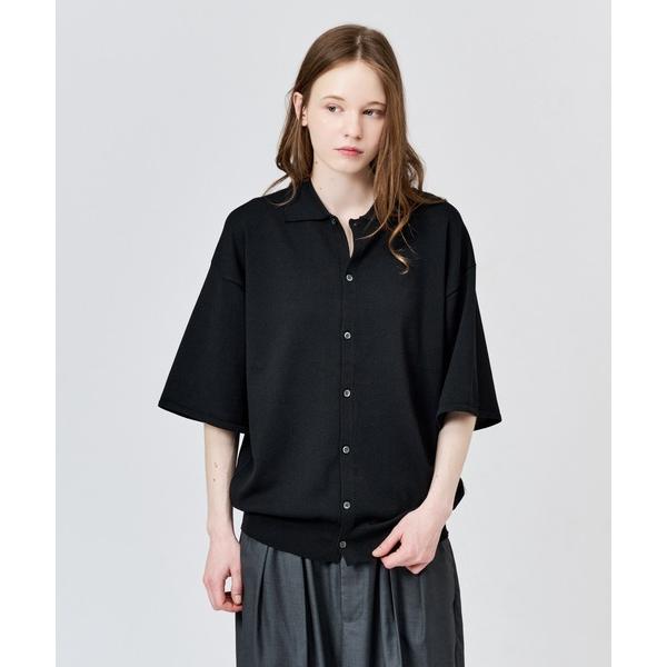 ZOZO問い合わせ番号:105590707ショップ:epnok，エプノックブランド:WETTEMPT，ウィテンプト商品名:HIGH GAUGE S/S KNIT SHIRT / ハイゲージS/Sニットシャツカテゴリ:トップス>シャツ/...