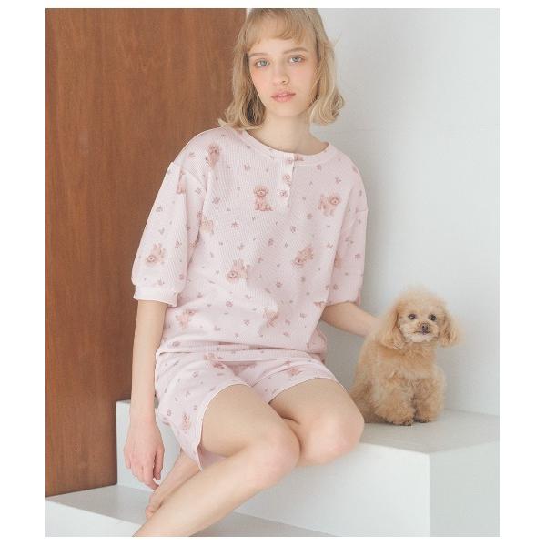 ZOZO問い合わせ番号:105591109ショップ:PEACH JOHN，ピーチ・ジョンブランド:PEACH JOHN，ピーチジョン商品名:サーマルＨＡＲＡマキ半袖パジャマカテゴリ:ルームウェア>ルームウェア/パジャマブランド品番:1...
