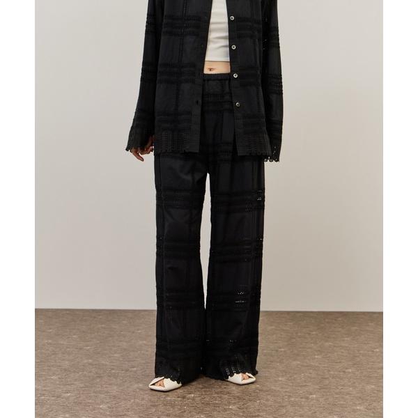 ZOZO問い合わせ番号:105591766ショップ:ADAM ET ROPE'，アダムエロペブランド:ADAM ET ROPE'，アダムエロペ商品名:【一部WEB限定カラー】エンブロイダリーイージーパンツカテゴリ:パンツ>その他パンツ...