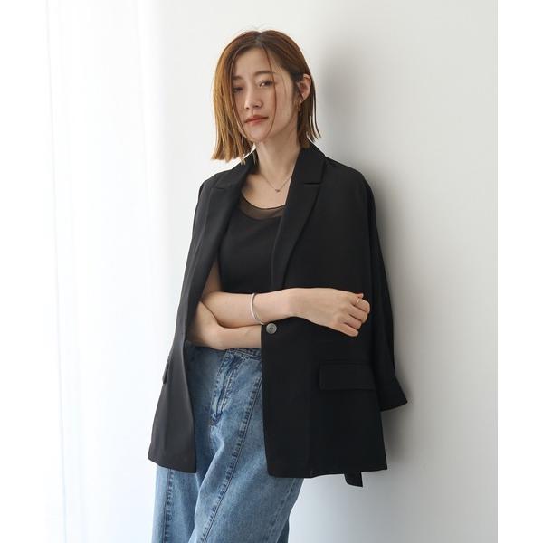 ZOZO問い合わせ番号:105591869ショップ:YECCA VECCA，イェッカ ヴェッカブランド:YECCA VECCA，イェッカヴェッカ商品名:【マシンウォッシャブル】シアージャケットカテゴリ:ジャケット/アウター>テーラード...