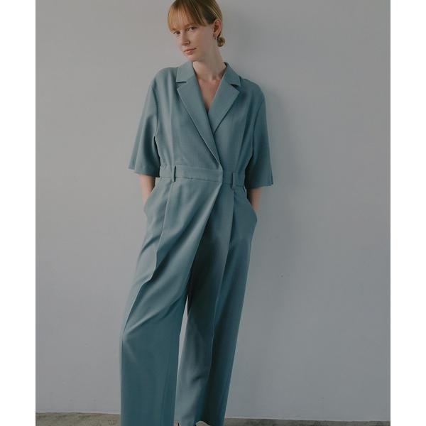ZOZO問い合わせ番号:105591881ショップ:CLANE，クラネブランド:MANOF，マノフ商品名:TAILOR COLLAR ALL IN ONEカテゴリ:オールインワン・サロペット>つなぎ/オールインワンブランド品番:801...