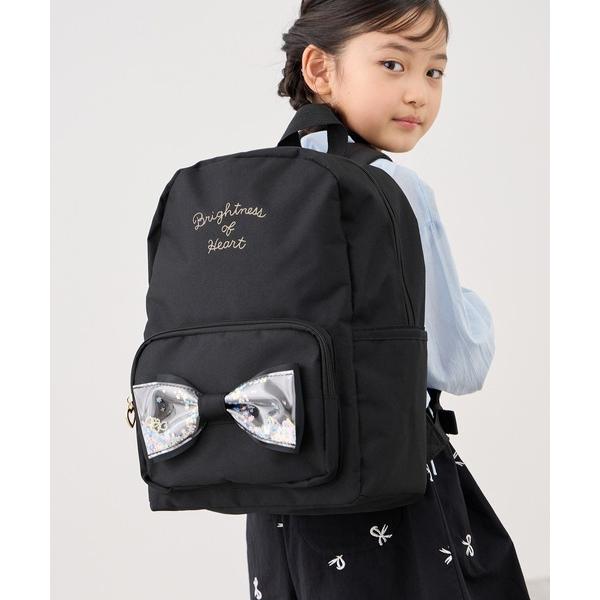 ZOZO問い合わせ番号:105627362ショップ:ROPE' PICNIC，ロぺピクニックブランド:ROPE' PICNIC，ロペピクニック商品名:【KIDS/キッズ】シャカシャカリボンリュックカテゴリ:バッグ>バックパック/リュッ...