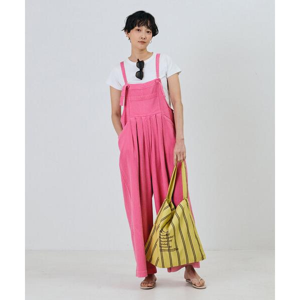 ZOZO問い合わせ番号:105627458ショップ:FREAK'S STORE，フリークスストアブランド:Freada，フリーダ，FREAK'S STORE，フリークスストア商品名:Freada/フリーダ インドダブルガーゼフレアサロペット...