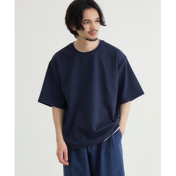 『タイムセール実施中』ZOZO問い合わせ番号:105627508ショップ:Right-on，ライトオンブランド:BACK NUMBER，バックナンバー，Right-on，ライトオン商品名:【BACK NUMBER】ジャガードフェイクレイヤー...
