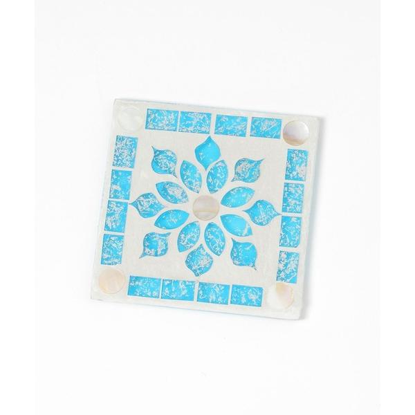 ZOZO問い合わせ番号:105627784ショップ:LAKOLE，ラコレブランド:LAKOLE，ラコレ商品名:モザイクガラスコースター[スクエア] / 639857カテゴリ:食器/キッチン>ランチョンマット/テーブルウェアブランド品番...