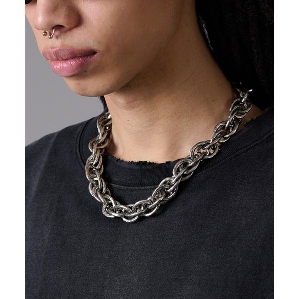 ZOZO問い合わせ番号:105627799ショップ:FTW，エフティーダブリューブランド:ANDER HUNK，アンダーハンク商品名:Big Metal Chain Necklace / ビッグメタルチェーンネックレスカテゴリ:アクセサリー...