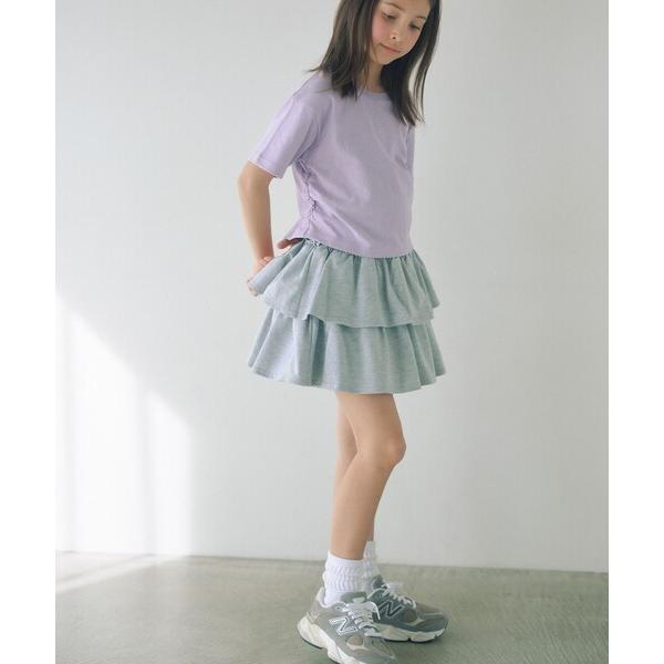 ZOZO問い合わせ番号:105627878ショップ:green label relaxing，グリーンレーベル リラクシングブランド:green label relaxing，グリーンレーベルリラクシング商品名:ミニ裏毛 フリル キュロット...
