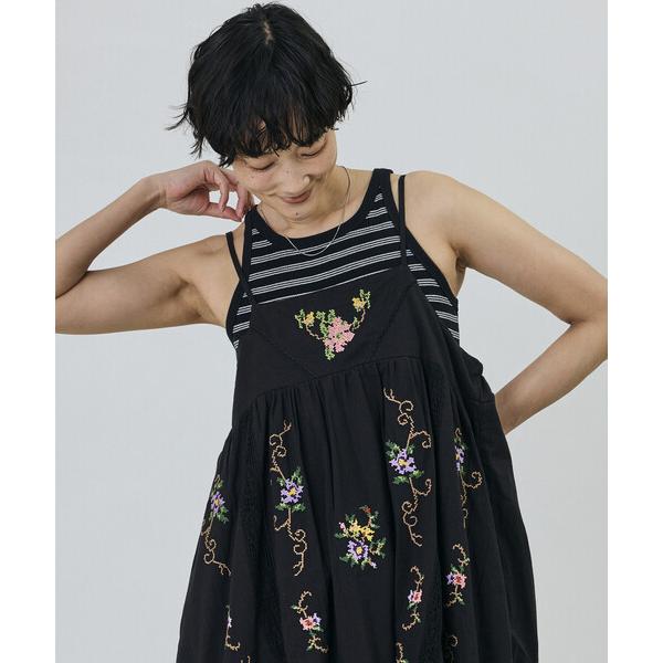 ZOZO問い合わせ番号:105628231ショップ:FREAK'S STORE，フリークスストアブランド:Freada，フリーダ，FREAK'S STORE，フリークスストア商品名:Freada/フリーダ インド フラワー クロス刺繍 レー...