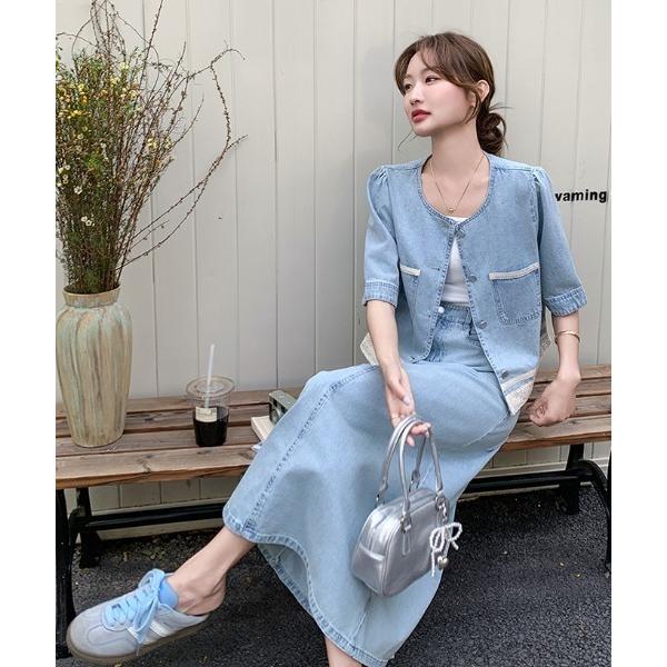 『タイムセール実施中』ZOZO問い合わせ番号:105628570ショップ:THE MORNING AFTER，ザ モーニング アフターブランド:Aelina，エリナ，THE MORNING AFTER，ザ モーニング アフター商品名:デニム...