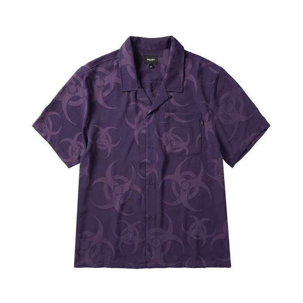 ZOZO問い合わせ番号:105628579ショップ:HUF，ハフブランド:HUF，ハフ商品名:SECTOR JACQUARD SS SHIRTカテゴリ:トップス>シャツ/ブラウスブランド品番:26S_BU00263素材:ポリエステル1...
