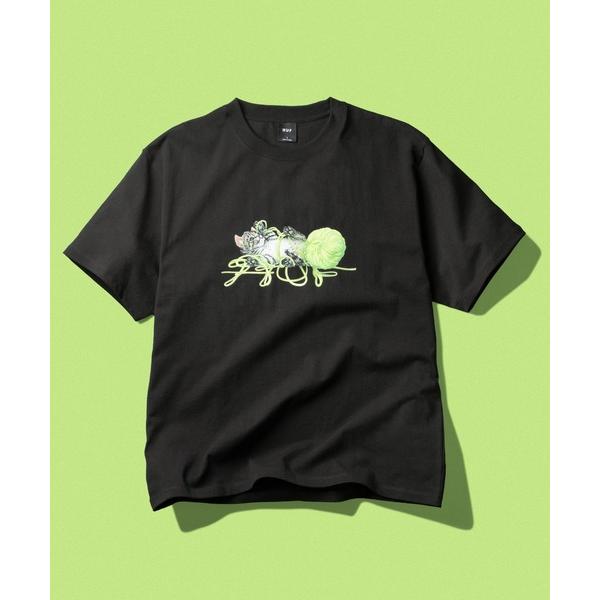 ZOZO問い合わせ番号:105628596ショップ:HUF，ハフブランド:HUF，ハフ商品名:PAWS TEEカテゴリ:トップス>Tシャツ/カットソーブランド品番:26S_TS02633素材:コットン100%カラー:ブラック，アッシュ...