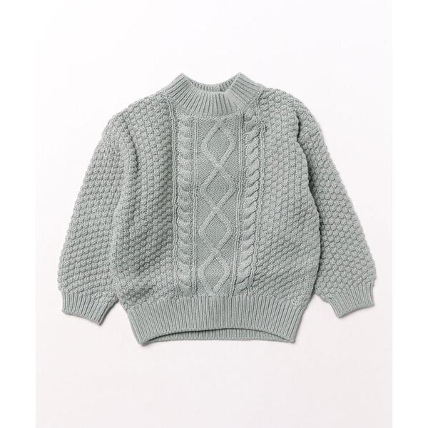 『タイムセール実施中』ZOZO問い合わせ番号:105628658ショップ:BAG IN THE DAY，バッグインザデイブランド:B.I.D.，ビーアイディー商品名:【Quincy Mae】CABLE KNIT SWEATERカテゴリ:トッ...