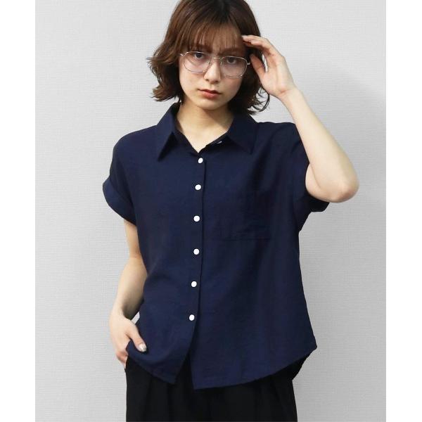 ZOZO問い合わせ番号:105663752ショップ:Auntie Rosa，アンティローザブランド:THE CELL.，ザセルドット商品名:袖ロールUPドルマンフレンチシャツ ROLL-UP SLEEVE DOLMAN FRENCH SHI...