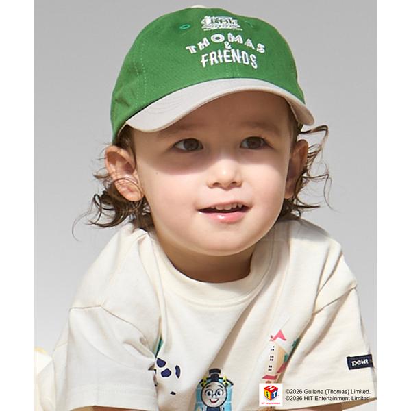 ZOZO問い合わせ番号:105663816ショップ:petit main，プティマインブランド:petit main，プティマイン商品名:【きかんしゃトーマス】刺繍キャップカテゴリ:帽子>キャップブランド品番:9561417素材:表地...