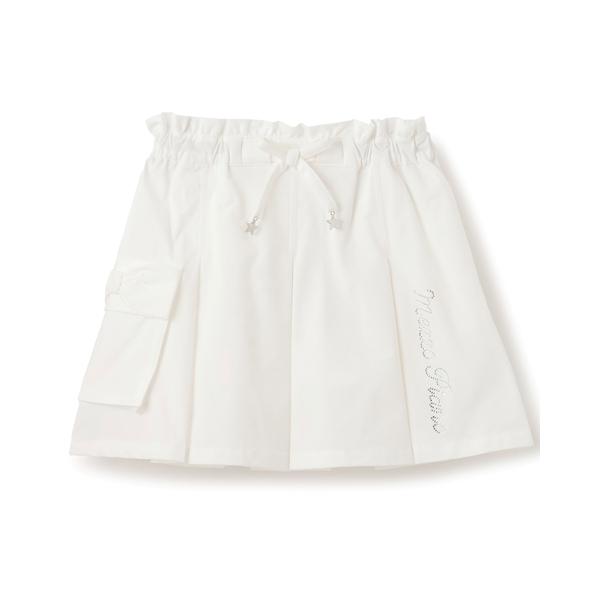 ZOZO問い合わせ番号:105663843ショップ:NARUMIYA ONLINE，ナルミヤ オンラインブランド:mezzo piano，メゾピアノ商品名:リボンカーゴポケット　スカパンカテゴリ:スカート>スカートブランド品番:606...