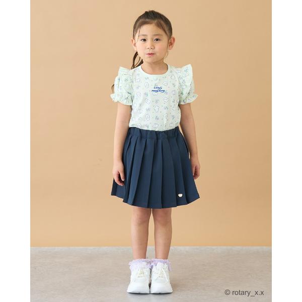 『タイムセール実施中』ZOZO問い合わせ番号:105663866ショップ:petit main，プティマインブランド:Lycee mine，リセマイン，petit main，プティマイン商品名:ラッププリーツ付きスカート(パンツ付き)カテゴ...