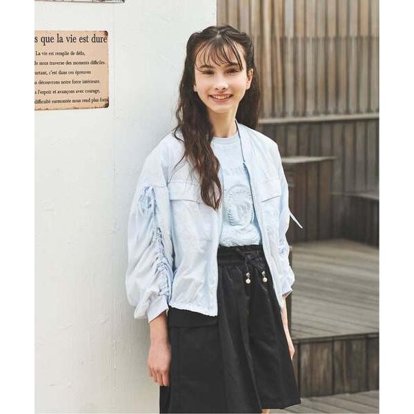 ZOZO問い合わせ番号:105663875ショップ:NARUMIYA ONLINE，ナルミヤ オンラインブランド:pom ponette junior，ポンポネットジュニア商品名:【130cmあり】【UVカット】シアージップブルゾンカテゴリ...