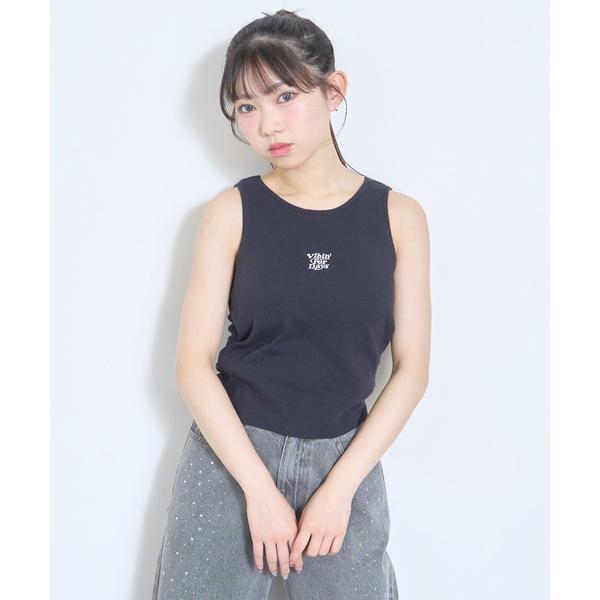 ZOZO問い合わせ番号:105663880ショップ:NARUMIYA ONLINE，ナルミヤ オンラインブランド:LOVETOXIC，ラブトキシック商品名:カップつきテレコタンクトップカテゴリ:トップス>タンクトップブランド品番:83...