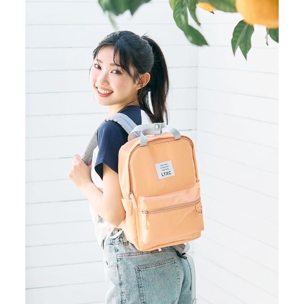 ZOZO問い合わせ番号:105663886ショップ:NARUMIYA ONLINE，ナルミヤ オンラインブランド:LOVETOXIC，ラブトキシック商品名:【LTXC】【容量7L】スクエアナイロンミニリュックカテゴリ:バッグ>バックパ...