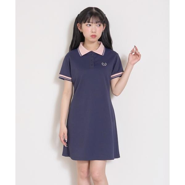 ZOZO問い合わせ番号:105663903ショップ:NARUMIYA ONLINE，ナルミヤ オンラインブランド:LOVETOXIC，ラブトキシック商品名:ポロワンピースカテゴリ:ワンピース/ドレス>ワンピースブランド品番:83613...