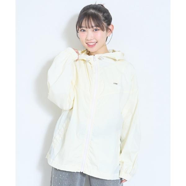 ZOZO問い合わせ番号:105663904ショップ:NARUMIYA ONLINE，ナルミヤ オンラインブランド:LOVETOXIC，ラブトキシック商品名:【LTXC/UV/防花粉】ナイロンジップブルゾンカテゴリ:ジャケット/アウター&gt...