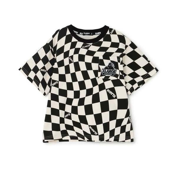 『セール実施中』ZOZO問い合わせ番号:105663942ショップ:X-girl Stages，エックスガール ステージスブランド:XLARGE KIDS，エクストララージキッズ商品名:「人気商品再入荷」「直営店で取り扱い無し」歪みチェッカ...