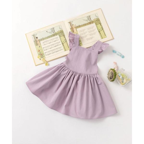 ZOZO問い合わせ番号:105664249ショップ:panpantutu，パンパンチュチュブランド:panpantutu，パンパンチュチュ商品名:フリルエプロンワンピース(S・M)カテゴリ:ワンピース/ドレス>ジャンパースカートブラン...