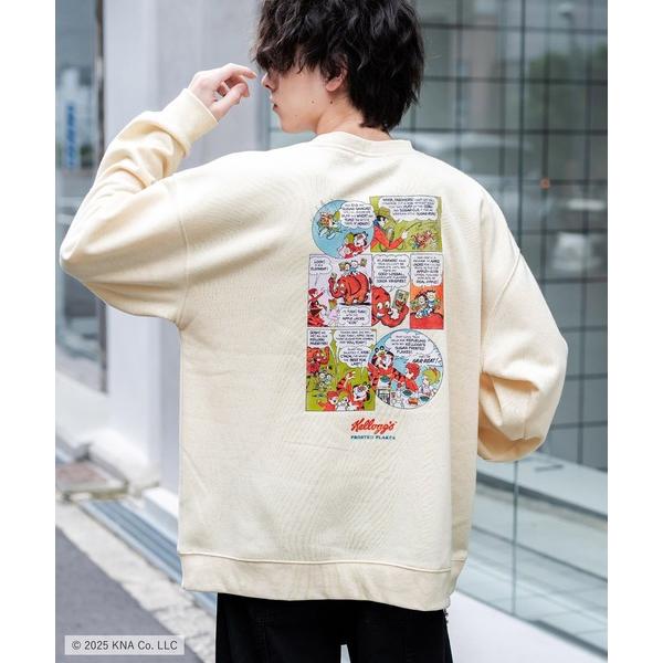 『タイムセール実施中』参考価格：5，500円発売時期：2025年10月コンディション：A（使用感なし）数回使用した程度で使用感が感じられないアイテム参考商品名：Kellogg’s 別注コラボ オーバーサイズヴィンテージライクグラフィックプリ...