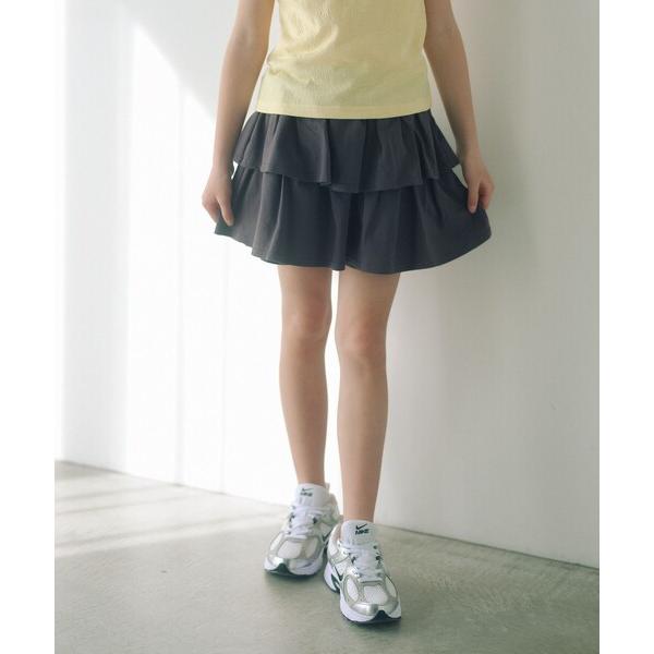 ZOZO問い合わせ番号:105699525ショップ:green label relaxing，グリーンレーベル リラクシングブランド:green label relaxing，グリーンレーベルリラクシング商品名:ミニ裏毛 フリル キュロット...