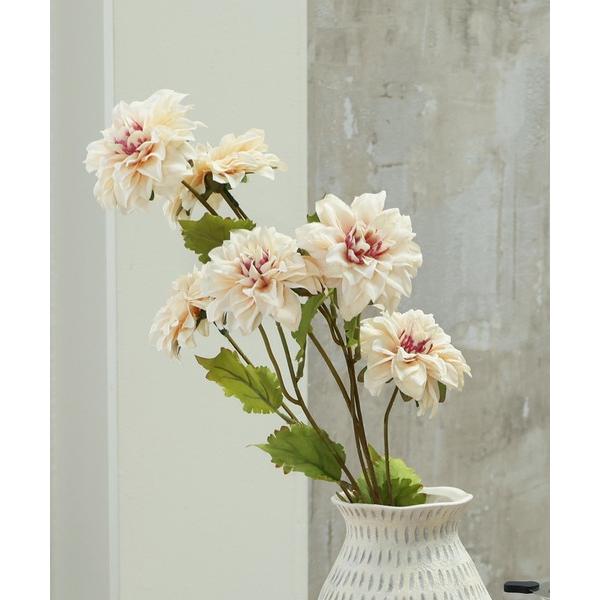 ZOZO問い合わせ番号:105700291ショップ:a.depeche，アデペシュブランド:a.depeche，アデペシュ商品名:【a.depeche/アデペシュ】アーティフィシャルフラワー（造花）　colorer ダリア WHカテゴリ:イ...