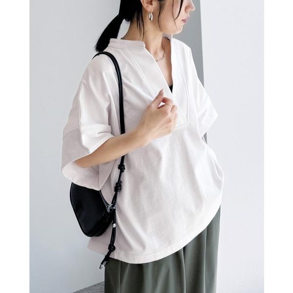 『タイムセール実施中』ZOZO問い合わせ番号:105700330ショップ:reca，レカブランド:reca，レカ商品名:スキッパーカットソーカテゴリ:トップス>Tシャツ/カットソーブランド品番:bel-bl-26013素材:綿100%...