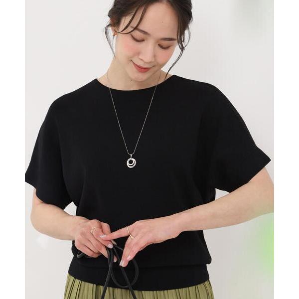 ZOZO問い合わせ番号:105700959ショップ:SHOO・LA・RUE，シューラルーブランド:SHOO・LA・RUE，シューラルー商品名:【毎日洗える/S-LL/選べるカラバリ】さらっとひんやりドルマン半袖トップスカテゴリ:トップス&g...