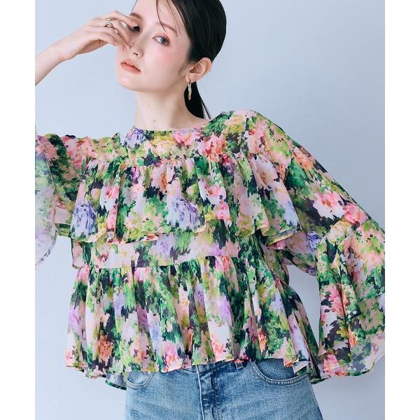 ZOZO問い合わせ番号:105701515ショップ:Rose Tiara，ローズティアラブランド:Audie a Muses，オーディアミューズ商品名:モザイクフラワープリントブラウスカテゴリ:トップス>シャツ/ブラウスブランド品番:...