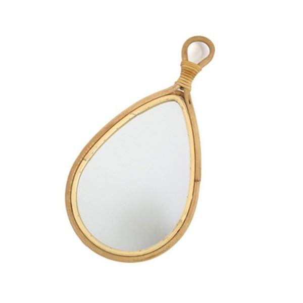 ZOZO問い合わせ番号:105702273ショップ:Rora，ローラブランド:BACKYARD FAMILY，バックヤードファミリー商品名:ユグラ ドロップミラーカテゴリ:インテリア>ミラーブランド品番:9191005drop素材:籐...