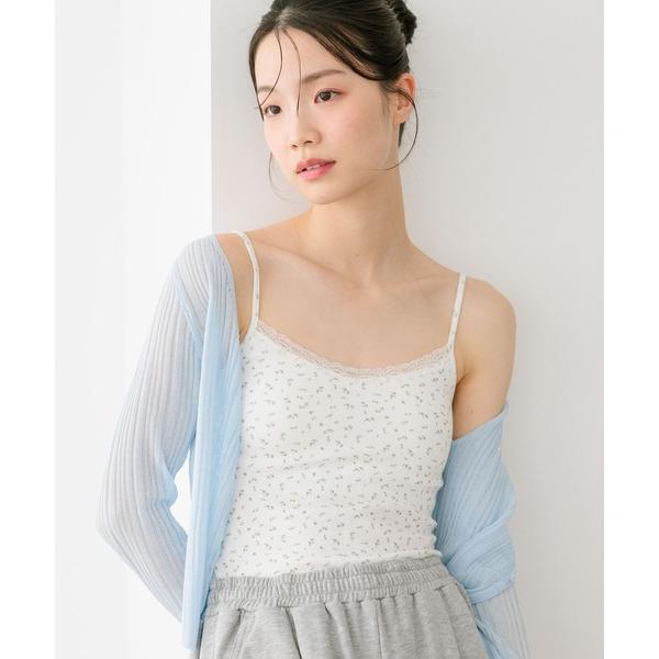 ZOZO問い合わせ番号:105702560ショップ:Heather，ヘザーブランド:Heather，ヘザー商品名:カップ付きレーストリムキャミ　664026カテゴリ:トップス>キャミソールブランド品番:664026素材:本体　レーヨン...