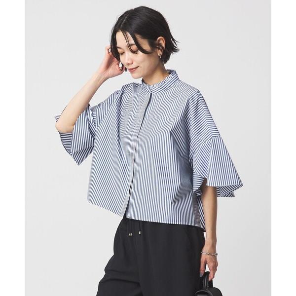 ZOZO問い合わせ番号:105702565ショップ:green label relaxing，グリーンレーベル リラクシングブランド:green label relaxing，グリーンレーベルリラクシング商品名:フレアスリーブ ブラウス 接...