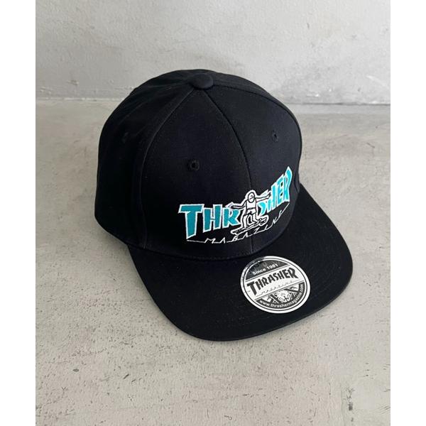 『タイムセール実施中』ZOZO問い合わせ番号:105702832ショップ:Outfitter lab，アウトフィッターラボブランド:THRASHER，スラッシャー商品名:THRASHER スケーターグラフィック ロゴ刺繍 キッズ スナップバ...