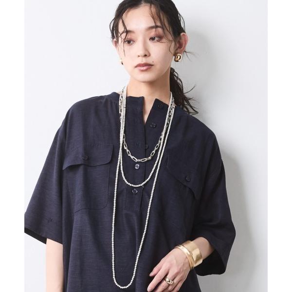 『タイムセール実施中』ZOZO問い合わせ番号:105703363ショップ:SMILE LAND，スマイルランドブランド:CHIC STYLE，シックスタイル，SMILE LAND，スマイルランド商品名:【セットアップ対応】衿リブハーフスリー...