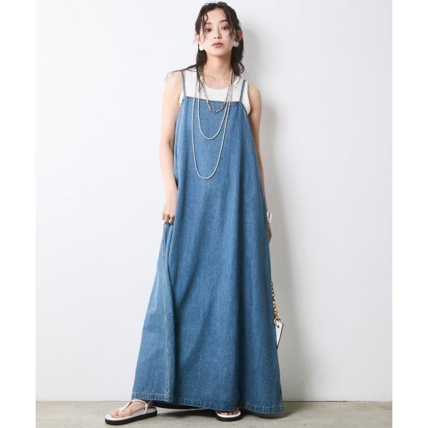 『タイムセール実施中』ZOZO問い合わせ番号:105703371ショップ:SMILE LAND，スマイルランドブランド:CHIC STYLE，シックスタイル，SMILE LAND，スマイルランド商品名:綿100％ライトオンスデニムキャミソー...