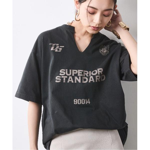 ZOZO問い合わせ番号:105703385ショップ:SMILE LAND，スマイルランドブランド:CHIC STYLE，シックスタイル，SMILE LAND，スマイルランド商品名:綿100％スリットネックプリントTシャツ＜大きいサイズ有＞シ...