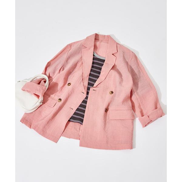 ZOZO問い合わせ番号:105703884ショップ:FREAK'S STORE，フリークスストアブランド:FREAK'S STORE，フリークスストア商品名:シアージャケット/ダブルブレストジャケットカテゴリ:ジャケット/アウター>テ...