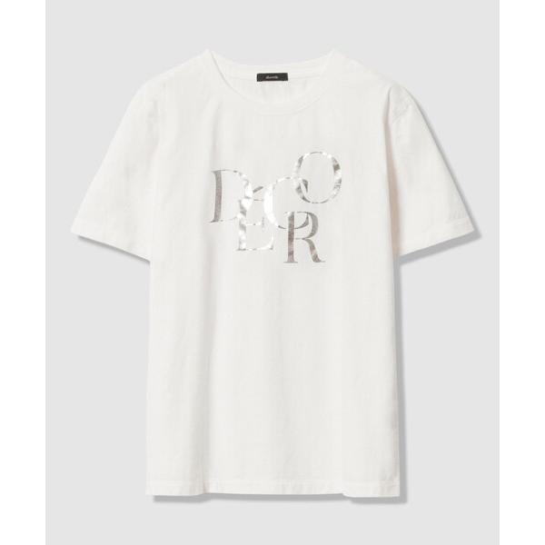 ZOZO問い合わせ番号:105704043ショップ:allureville，アルアバイルブランド:allureville，アルアバイル商品名:DECOR 箔ロゴTシャツカテゴリ:トップス>Tシャツ/カットソーブランド品番:202610...