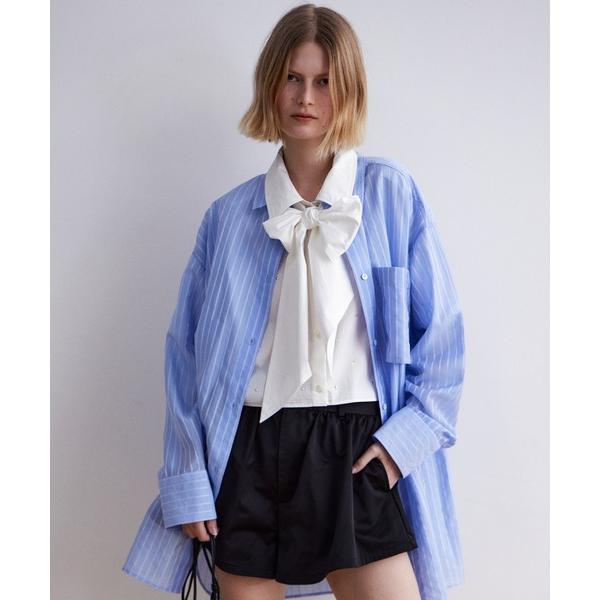 ZOZO問い合わせ番号:105728223ショップ:MAISON SPECIAL，メゾン スペシャルブランド:MAISON SPECIAL，メゾンスペシャル商品名:【PRE-ORDER】2WAY Sheer Shirt/2WAYシアーシャツ...