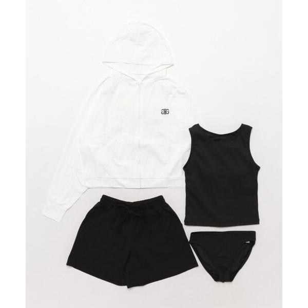 ※このアイテムは返品・交換対象外商品です。ZOZO問い合わせ番号:105739543ショップ:ムラサキスポーツ，ムラサキスポーツブランド:ムラサキスポーツ，ムラサキスポーツ商品名:GYDA/ ジェイダ　バニーショートパーカータンキニ４点セッ...