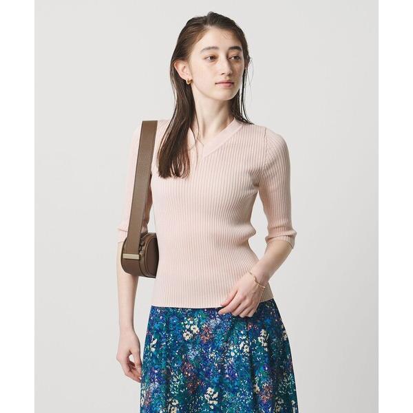 ZOZO問い合わせ番号:105739951ショップ:UNITED ARROWS，ユナイテッドアローズブランド:UNITED ARROWS，ユナイテッドアローズ商品名:リブ Vネック ニット ‐ウォッシャブル‐カテゴリ:トップス>ニット...